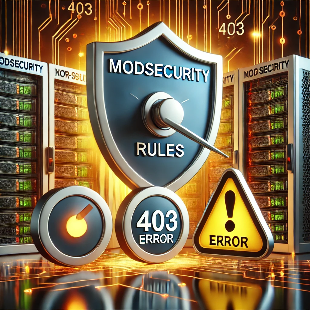 چگونه قوانین ModSecurity را که باعث خطاهای 403 می شوند غیرفعال کنیم ...